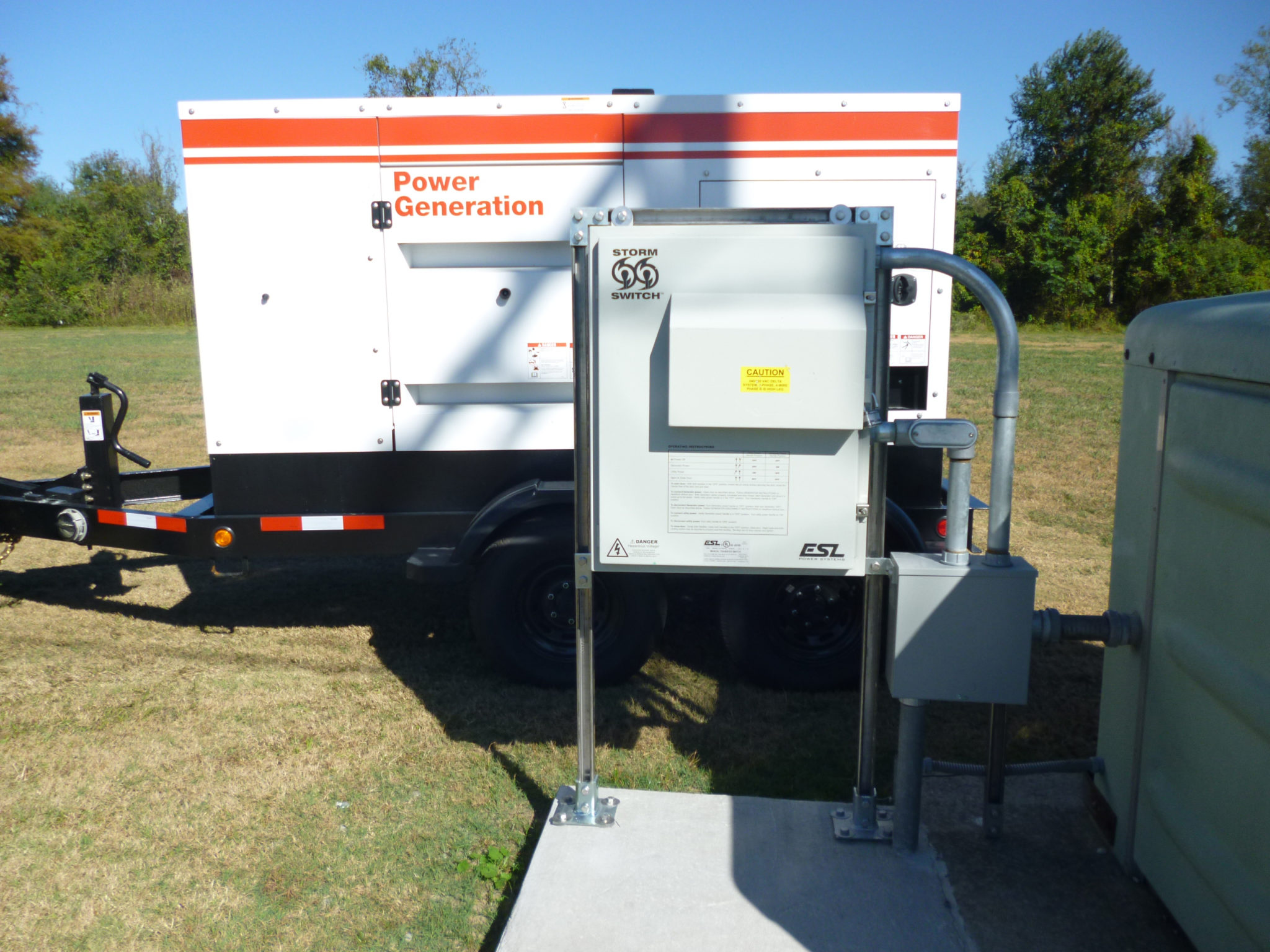 Manual Transfer Switch for Quick Portable Generator Connection - ESL Power